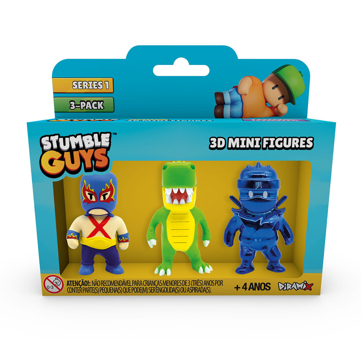 Stumble Guys Luchador / Dinosaur / Dynamitron - Skins Criativos e ...