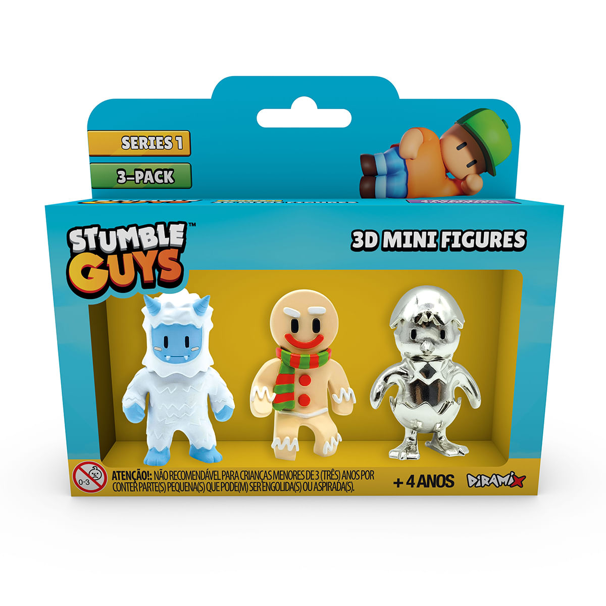 Stumble Guys Frost Yeti / GGBD Guy / Metal Hatching - Skins Incríveis ...