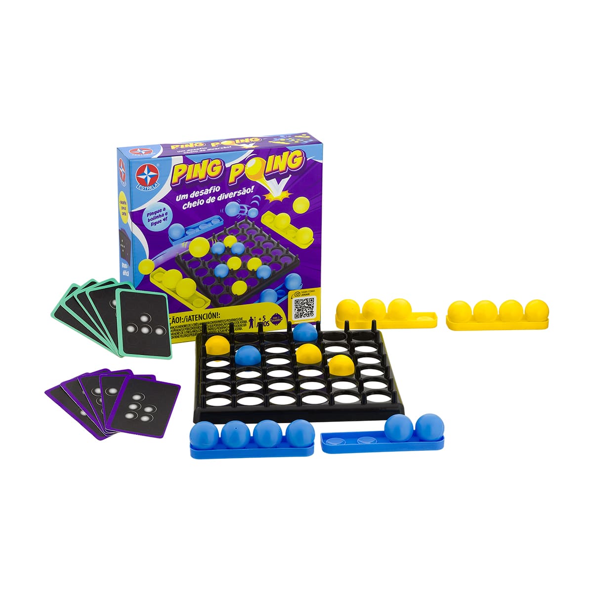 Jogo Ping Poing Infantil – Diversão para Todas as Idades - Estrela